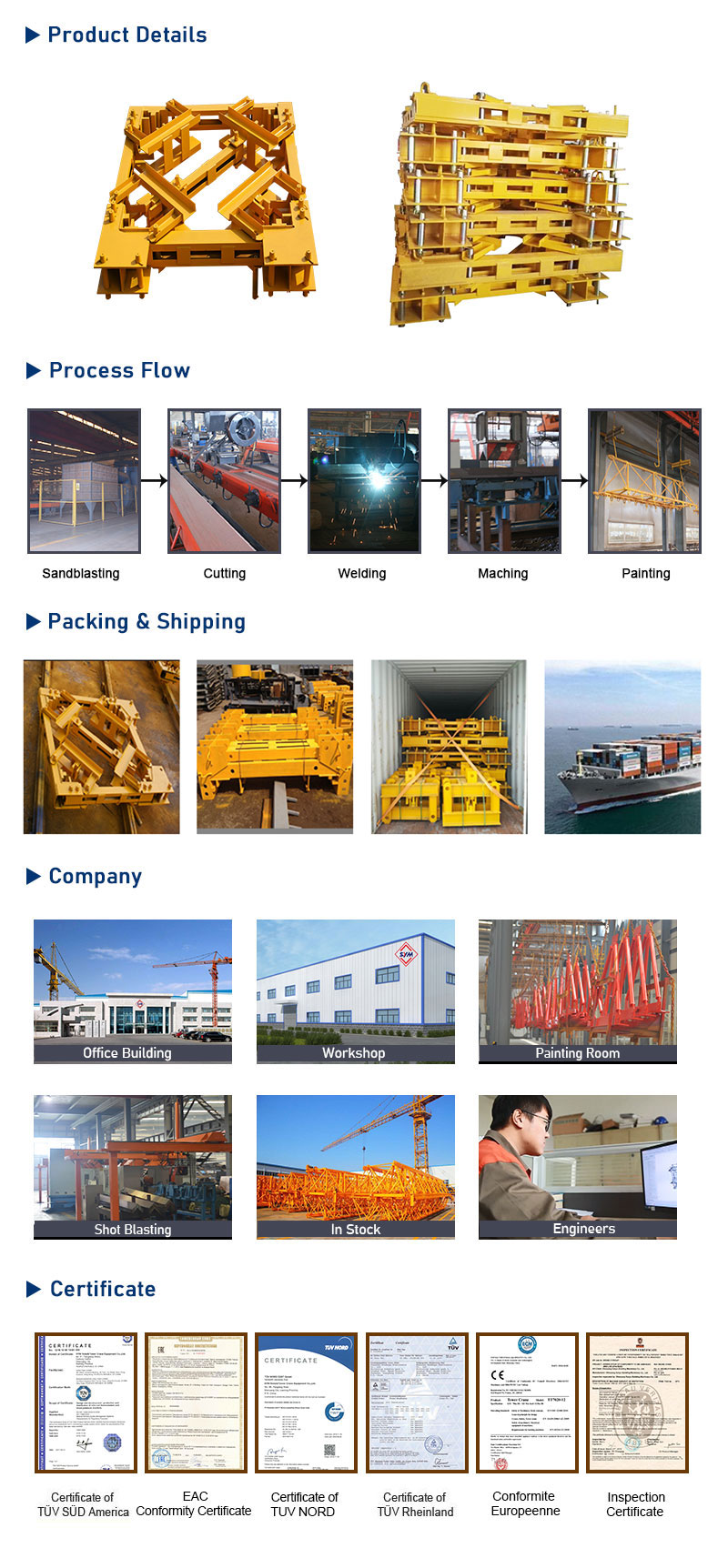 1.6M 2.0M mast angle steel anchorage frame - Buy 1.6M mast anchorage ...